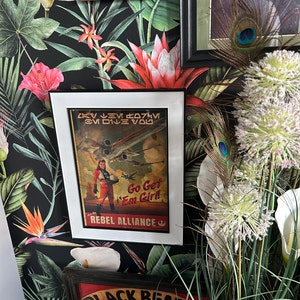 Map of the World George Orwell 1984 Vintage Style Map A3 A2 A1 A0 Art ...