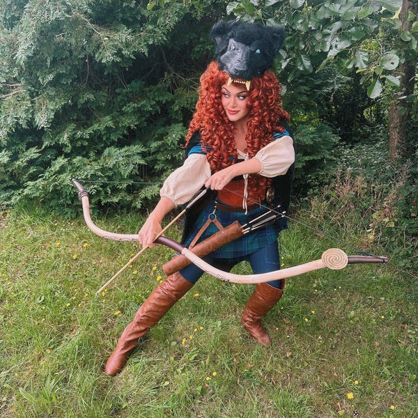 Robin Hood, Ranger, Archer, Hunter Functional Bow With Deluxe Finish - Etsy