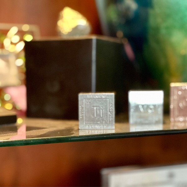 Elemental Cube Collection: 1.25 Inch Solid Titanium Cube - Etsy
