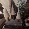 Tall Nesting Display Risers in White Washed Pine Wood - Jewelry Risers ...