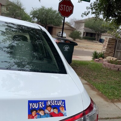 You're Insecure Bumper Sticker & Car Magnet - Etsy