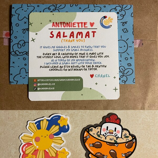 Chon-chon the Lechon | Filipino Sticker | Glossy Sticker | Water ...