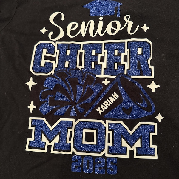 Glitter Cheerleader Shirt,cheerleader Shirt,cheerleader Gift ...