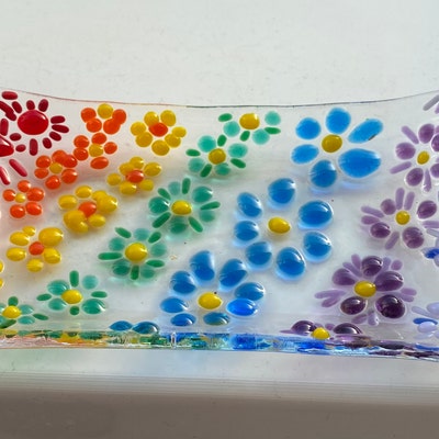 Glass Kit, Craft Kit , Make Your Own Glass Trinket/soap Dish. Make at ...