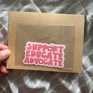 Preschool Teacher Sticker Rainbow Teacher Sticker Teacher Gift Teacher ...