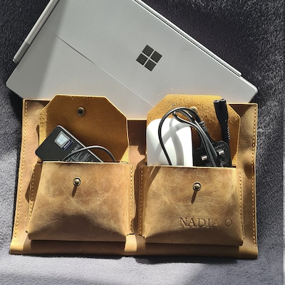 Leather Surface Pro Carrying Sleeve Bag,genuine Leather Microsoft ...