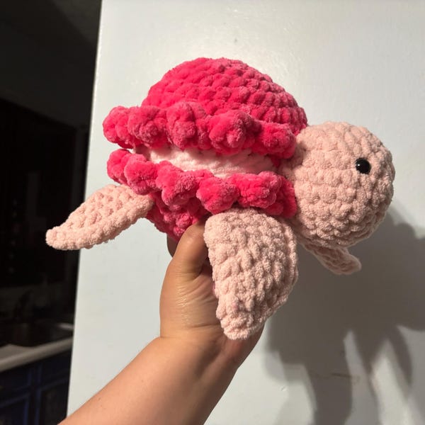 BUNDLE Macaron Turtle Crochet Pattern 2 Sizes Mini and Regular Download ...