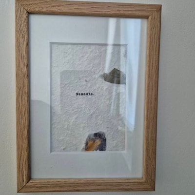 Custom Handtyped Personalized Poem Art Typed on Handmade Artisan ...