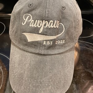 Papi Hat Dad Hat Fathers Day Hat Dad Hat Embroidered - Etsy
