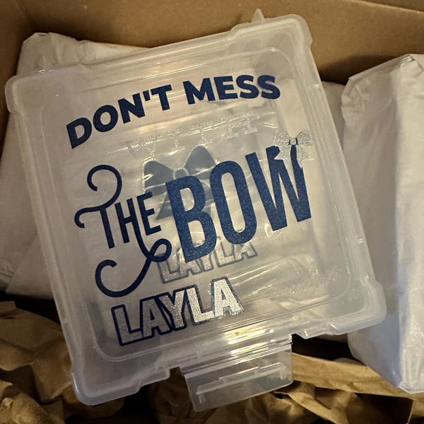 Cheer Bow Box, Cheer Bow Holder, Bow Box, Cheerleading Bow Box, Bow ...