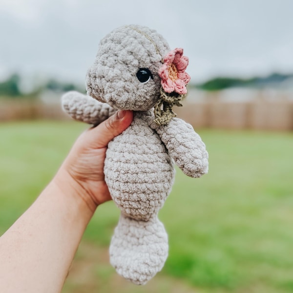 Magnus Manatee Merpet Amigurumi Pattern, Crochet Manatee and Merpet Pattern Only - Etsy