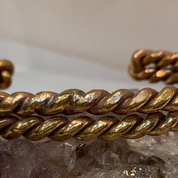 1/2 Sacred Cubit Copper Tensor Ring Heavy Gauge (10) Cuff Bracelet - Etsy