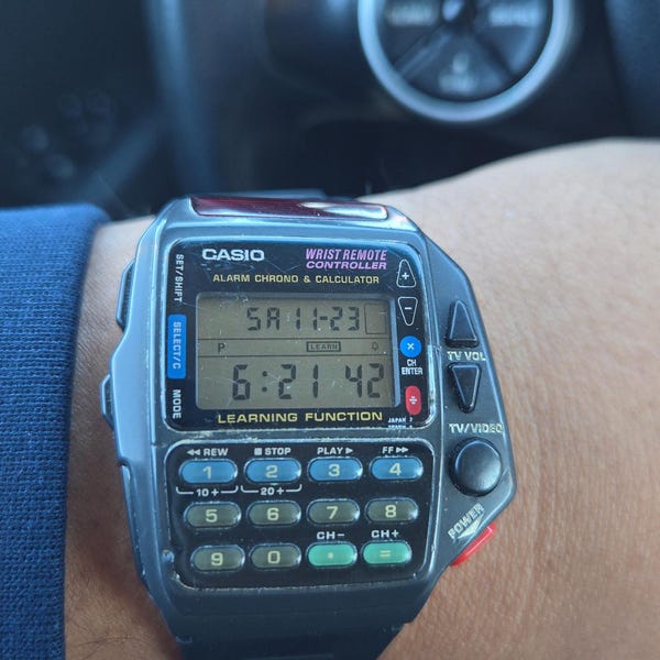 Vintage CASİO 1980 Db-520/data Bank/watch/hours/gift/seiko/memory ...