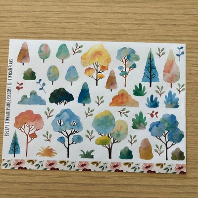 Sea Creatures Planner Stickers, Cute Fish Stickers, Sea Animal ...