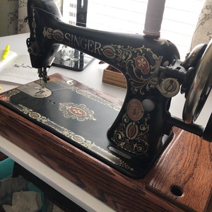 1930 Singer Model 101 Sewing Machine Documented New Finish | Etsy