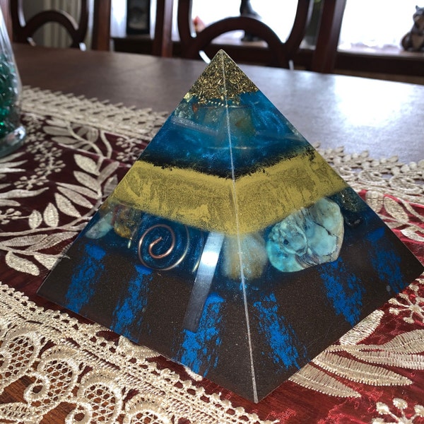 10 Large Orgone Tower Busters With Atomized Metals, Black Iron Oxide ...