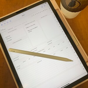 Digital Reading Journal Goodnotes, Digital Reading Planner, Digital ...