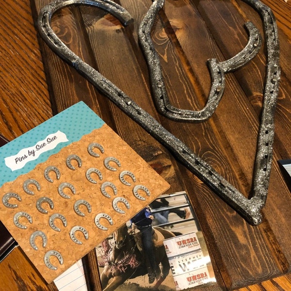 Cowboy Western Push Pins Thumbtacks or Magnets X12, Boy's Cork Board ...