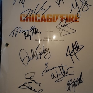 Shameless TV Show Script Signed Autograph Screenplay Card William H ...