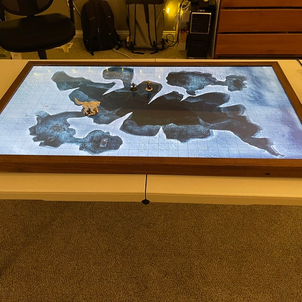 The Dungeon Display - A Portable RPG Gaming Board (4K UHD 43" TV ...