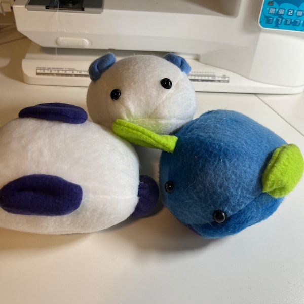 Usagi Manju (sweet Rabbit Bun) Plush .pdf Sewing Pattern - Etsy