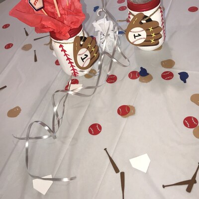 Baseball Confetti Baseball Birthday Decor Little Boy Birthday Decor ...