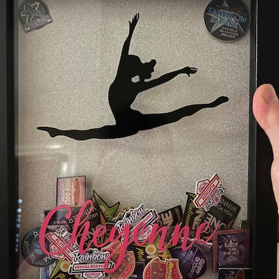 Personalized Dance Shadow Box Competition Pin Holder - Etsy