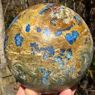 AAA Natural Polished Crazy Agate Crystal Sphere Ball Healing - Etsy