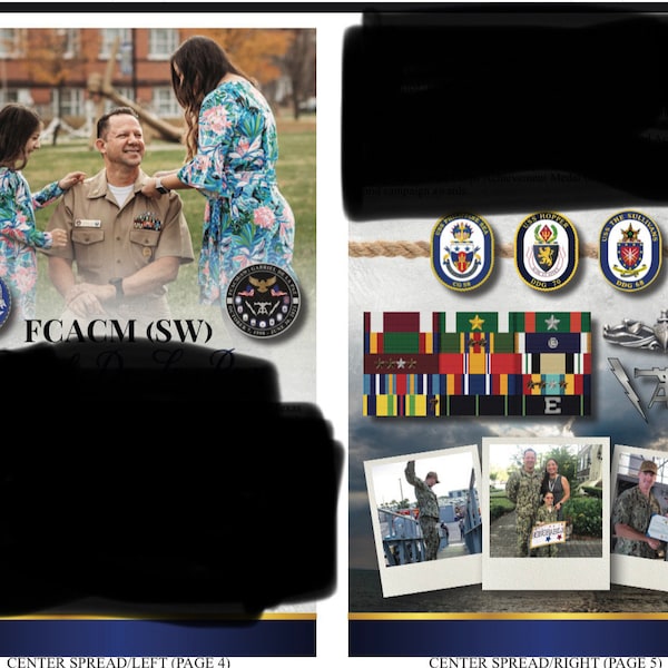 ALL BRANCHES - Custom Military Retirement Program - Etsy