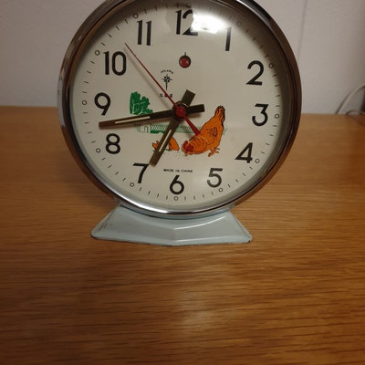 Antique/vintage Mercedes Art Deco Clock Mercedes West Germany Brassonyx ...