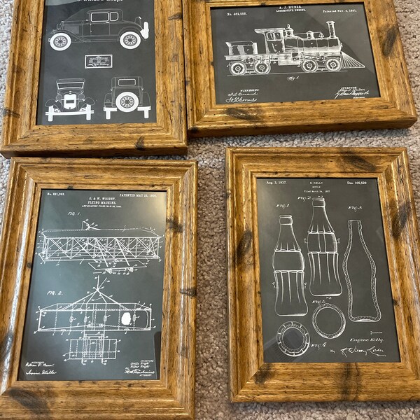 Model A Ford Coupe Poster, 1930 Model A Blueprint, 1930 Ford Model A 5 ...