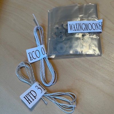 Small Wick Tabs for DIY Container Candles Wick Holders - Etsy