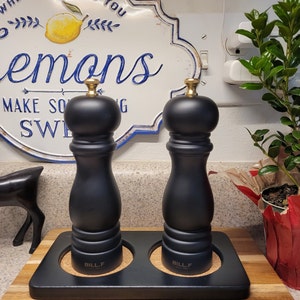 12 Inch Custom Monogram Pepper Mill, Natural - Etsy