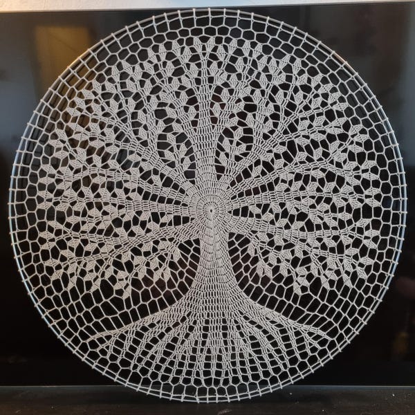 Crochet Pattern Tree of Life Pattern Download ENGLISH ONLY mandala ...