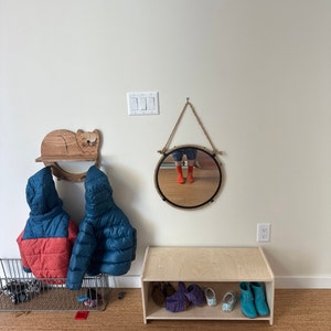 Corner Shelf Montessori Toy Shelf Corner Toyshelf Montessori Wooden ...