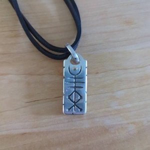 VALFREYJA Lady of the Slain Talisman in Sterling Silver Viking Rune ...