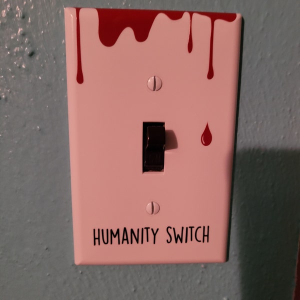 Humanity Switch TVD Reference Light Switch Plates Single, Double, or ...