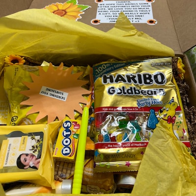 A Bit of Sunshine to Brighten Your Day Sunflower Care Package, Sending ...
