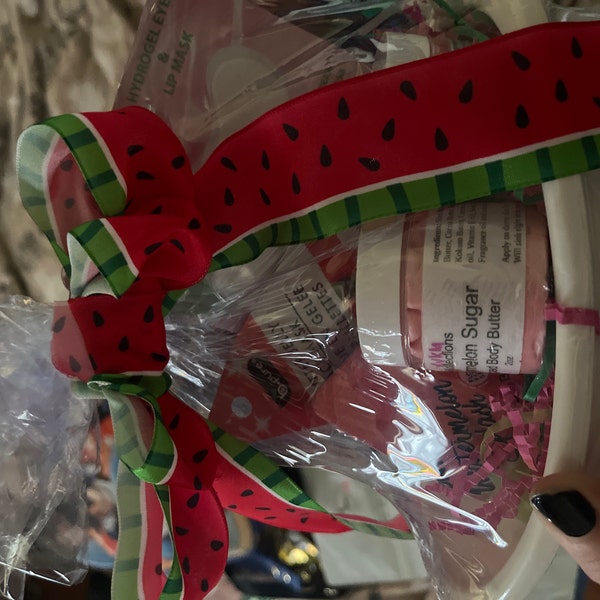 Watermelon Bath Set, Watermelon Gift Set, Watermelon Body Set, Gift Set ...