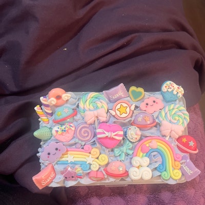 Paint Project Crescent Moon Phone Stand/trinket Dish - Etsy