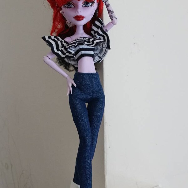 Monster Doll Haunt Couture 2017 "parallel Lines Top" High Fashion Doll ...