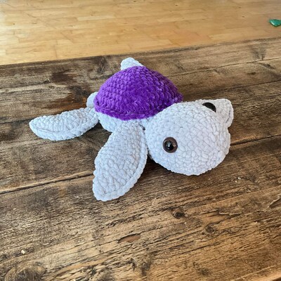 Large Crochet Turtle Pattern Amigurumi PDF - Etsy
