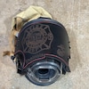 Personalized Firefighter SCBA Leather Mask Cover for MSA G1 Mask (black ...