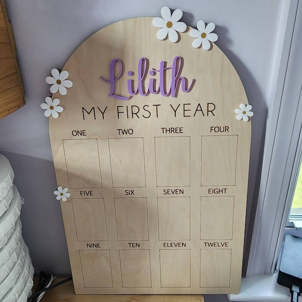 First Year Surf Photo Board, the Big One Party Decor, My First Wave ...