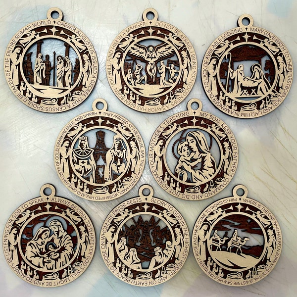 The Christmas Story Ornaments - 8 Unique Designs in 4 Styles - Tested ...