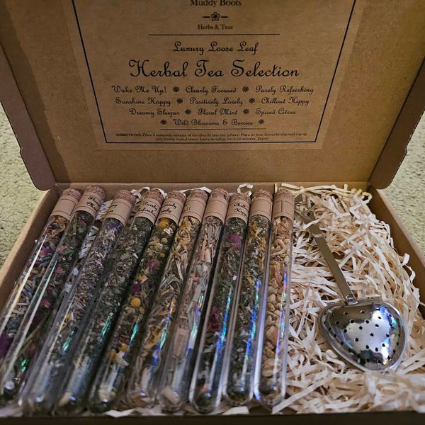 Herbal Tea Gift Set. the Perfect Gift for Tea Lovers. Herbal Tea ...