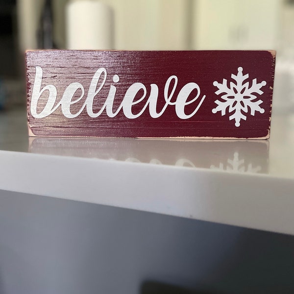 10" Rustic Christmas Signs Christmas Decorations Rustic Christmas Decor ...
