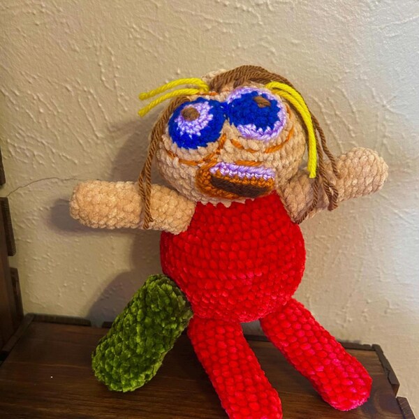 Crochet Cardinal Stuffed Animal— Ready to Ship— Handmade Cardinal ...