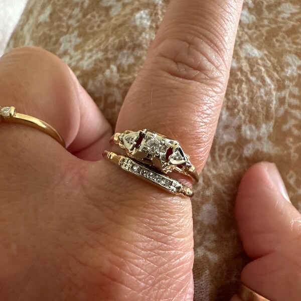 Vintage Cowgirl Boot Lasso Rope Diamond Ring | Rodeo | Cowboy | Estate ...