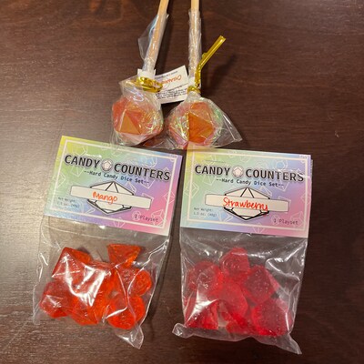 Pineapple Candy Dice, Kohakutou Gummies, Dungeons and Dragons, Roll for ...
